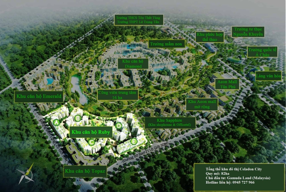 Căn Hộ Ruby Precinct Celadon Tân Phú | Giá Bán T05/2025